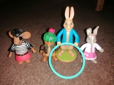 PETER RABBIT CBEEBIES figure bundle and ratamouse £3.95 - PicClick UK