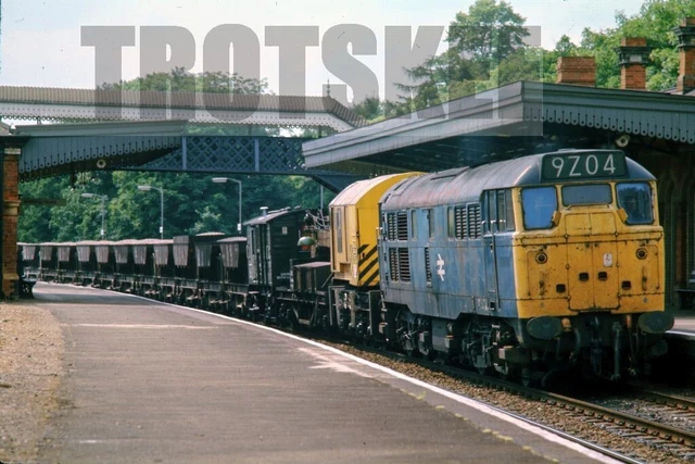 35MM SLIDE BR British Rail Diesel Loco Class 31 31260 Taplow 1975 ...