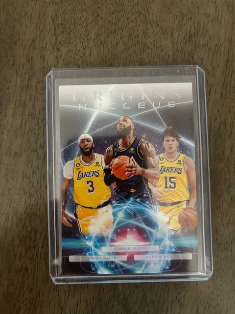 LEBRON JAMES, ANTHONY Davis, Austin Reaves 2023-24 nucleo origini n. 16 ...
