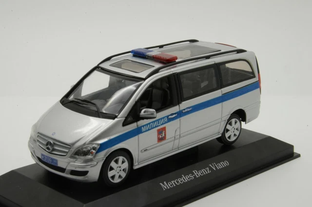RARE !! MERCEDES Viano police russe sur mesure 1/43 EUR 113,92 ...