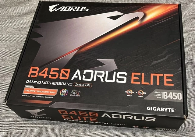 GIGABYTE B450 AORUS ELITE AM4 Motherboard £83.86 - PicClick UK