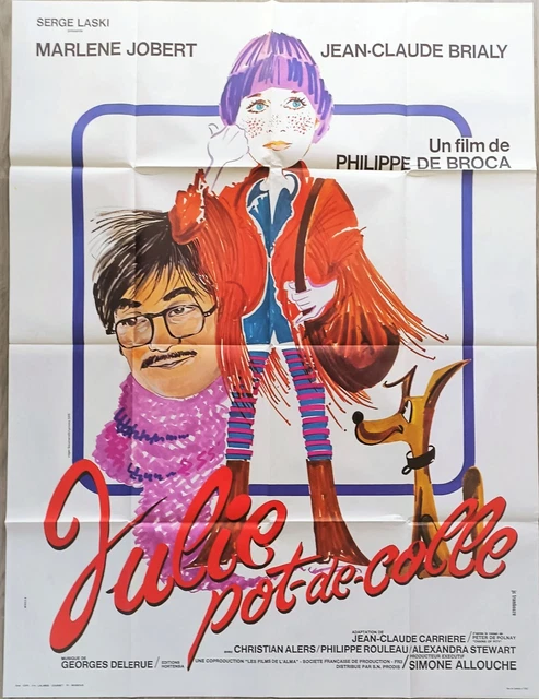 PHILIPPE DE BROCA/2 Affiches 120X160 Cm/Julie Pot-De-Colle/Tendre Poulet/Noiret EUR 18,95 ...