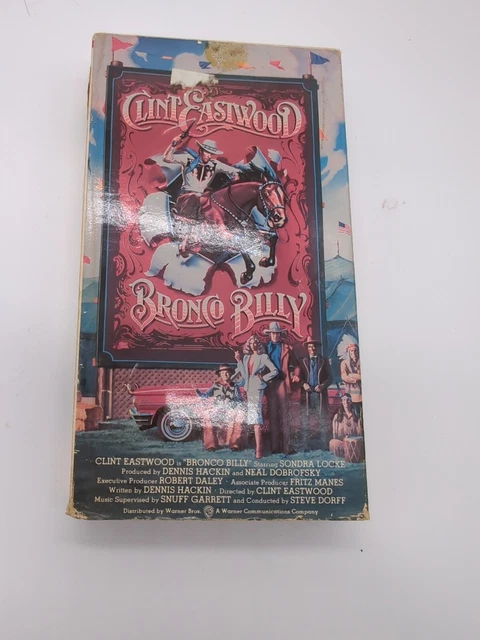 BRONCO BILLY (VHS, 1989) Clint Eastwood EUR 3,58 - PicClick FR