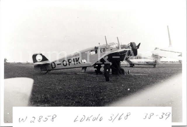 B455 FOTO WEHRMACHT Archiv Repro Luftwaffe Flugzeug Ju52 W34 EUR 6,99 ...