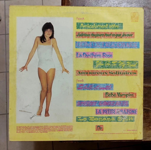 LP VINILE LIO 1980 Disco Made In Italy Rare 12" Pop Usato - Leggere ...