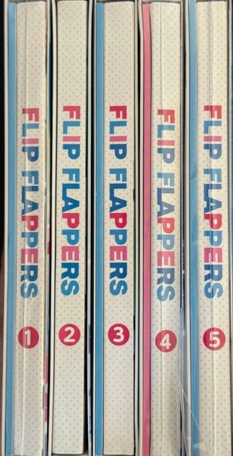 FLIP FLAPPERS BLU-RAY Vols 1-5, Booklet missing, some case wear, discs ...