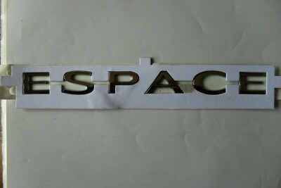 LOGO SIGLE EMBLÈME RENAULT ESPACE pour carrossiers EUR 6,00 - PicClick FR