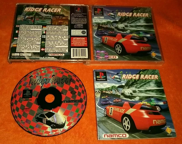 SONY PS1 PLAYSTATION 1 Ridge Racer 1994 Namco PAL £22.95 - PicClick UK