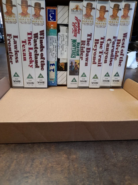 JOHN WAYNE .THE Lone Star Collection VHS Videos. £10.00 - PicClick UK
