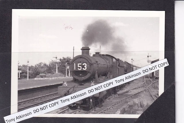 TAPLOW RAILWAY STATION - Gwr No. 4971 In 1953 - Photo Print In Sleeve ...