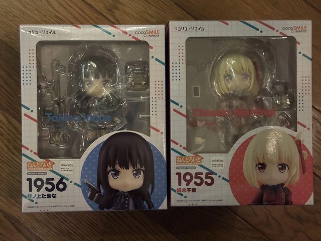 GOOD SMILE NENDOROID Licorice Nishiki Chizuka & Inoue Takina 1956 Set ...