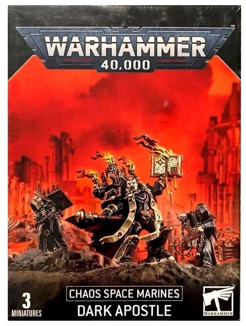 WARHAMMER 40K DARK Apostle & Disciples Chaos Space Marines EUR 33,20 ...