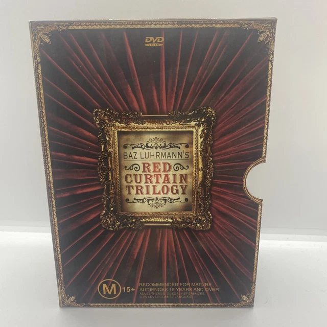 BAZ LUHRMANN'S RED Curtain Trilogy (DVD) Box Set Region 4 Romeo ...