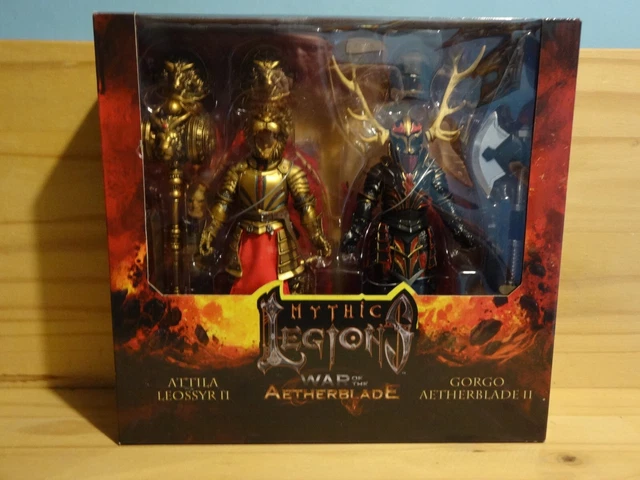 MYTHIC LEGIONS: WAR of the Aetherblade: Gorgo & Attila Pack de deux par ...