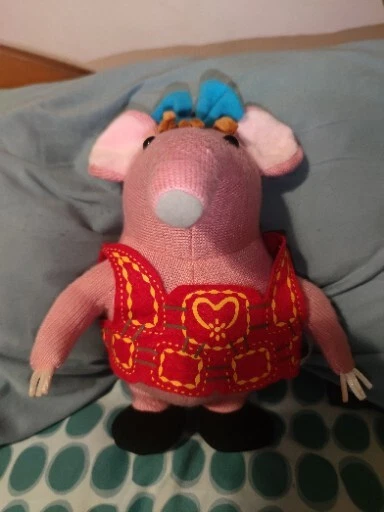THE CLANGERS MUSIC 26cm MOVING MOTHER PINK MUSIC SOFT TOY PLUSH KNITTED ...