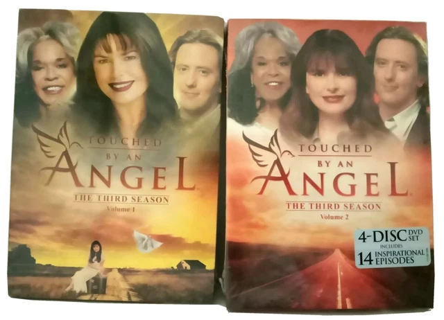 TOUCHED BY AN ANGEL Season 3 DVD Volume 1 & 2 Della Reese *NEW-Sealed ...