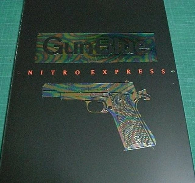 TSUKASA JUN BULLET Illustration Art Book Gun Blue NITRO EXPRESS £68.42 ...