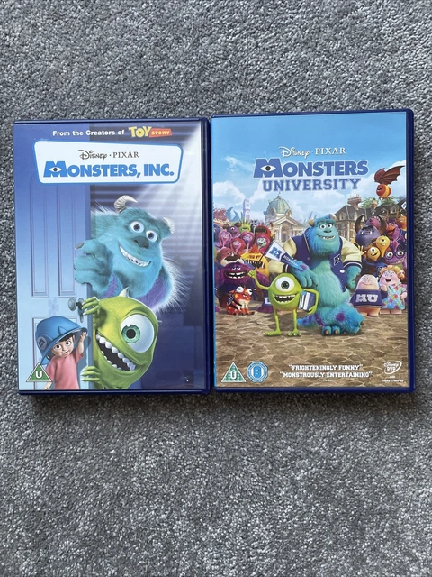 WALT DISNEY/PIXAR MONSTERS Inc & Monsters University (2 DVD) Kids Film Bundle £4.85 - PicClick UK