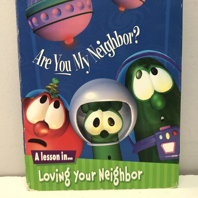 VEGGIETALES ARE YOU My Neighbor VHS Video Tape BUY 2 GET 1 FREE ...