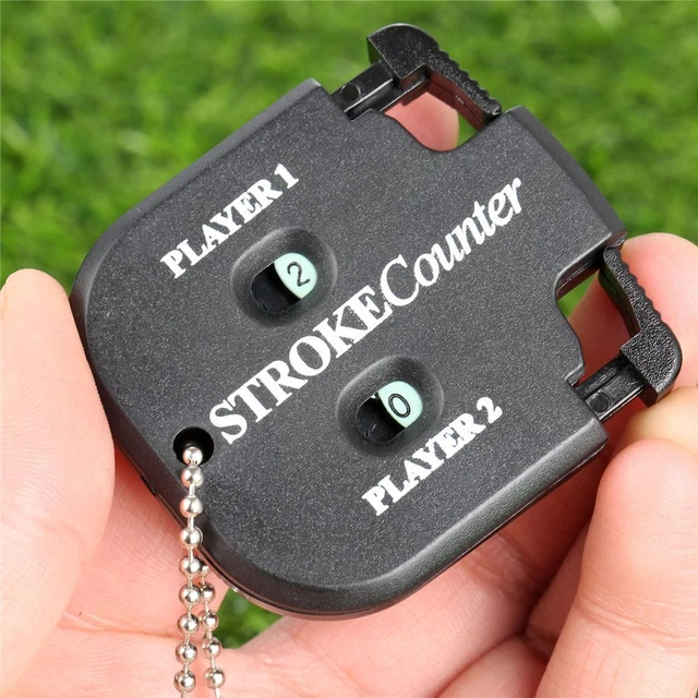 GOLF SHOT COUNT Stroke Putt Score Counter Compteur With Key Chain Golf ...