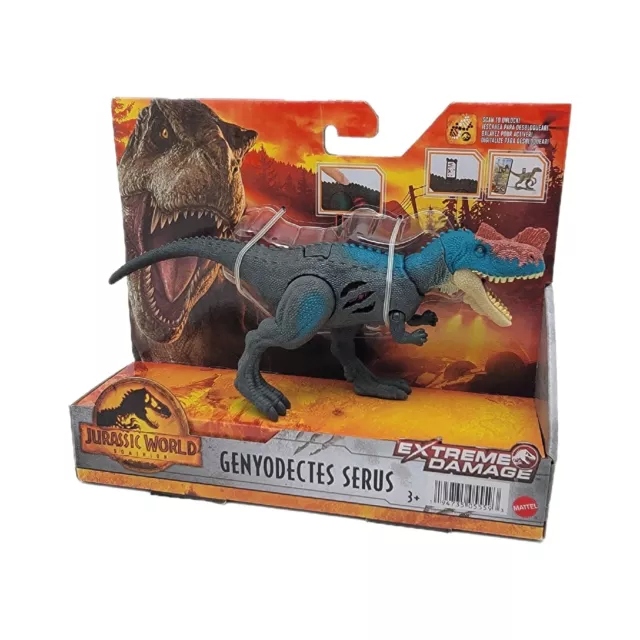 JURASSIC WORLD DOMINION Extreme Damage Genyodectes Serus Dinosaur ... JURASSIC WORLD DOMINION Extreme Damage Genyodectes Serus Dinosaur ...