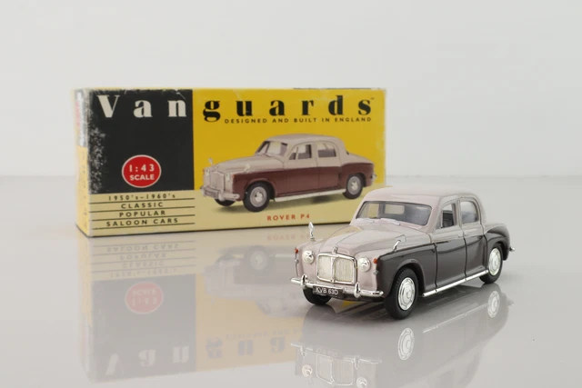 VANGUARDS VA19001; ROVER P4; Beige & Brown; Very Good Boxed £9.99 ...