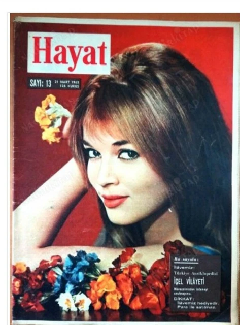 DALIAH LAVI 1963 Turkish Magazine Israeli singer Israel £28.70 ...