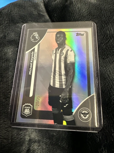 TOPPS MICHAEL KAYODE 20/75 brentford 2026 £5.44 - PicClick UK