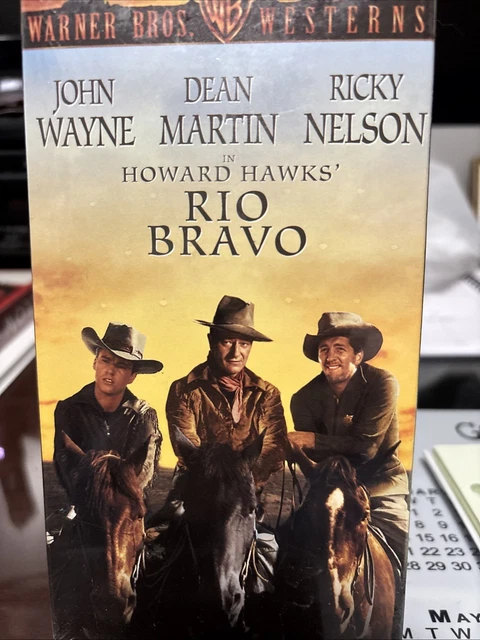 RIO BRAVO (VHS) John Wayne, Dean Martin, Ricky Nelson. Brand New! Never ...
