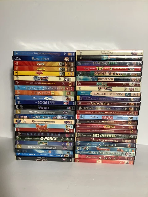 DISNEY DVD LOT (83 In Total) £15.40 - PicClick UK