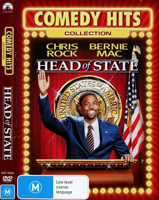 HEAD OF STATE DVD (Region 4) VGC Comedy Hits Collection Chris Rock $8. ...