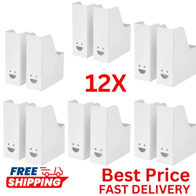 12X IKEA MAGAZINE File Holder Paper Storage Folder Home Office ...