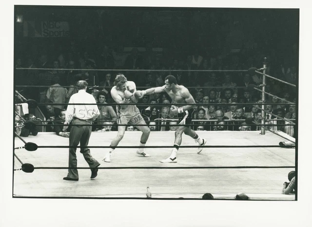 JAMES A. FOX BOXE BOXING 1970s VINTAGE PHOTO ORIGINAL #18 SERIE #3 ...