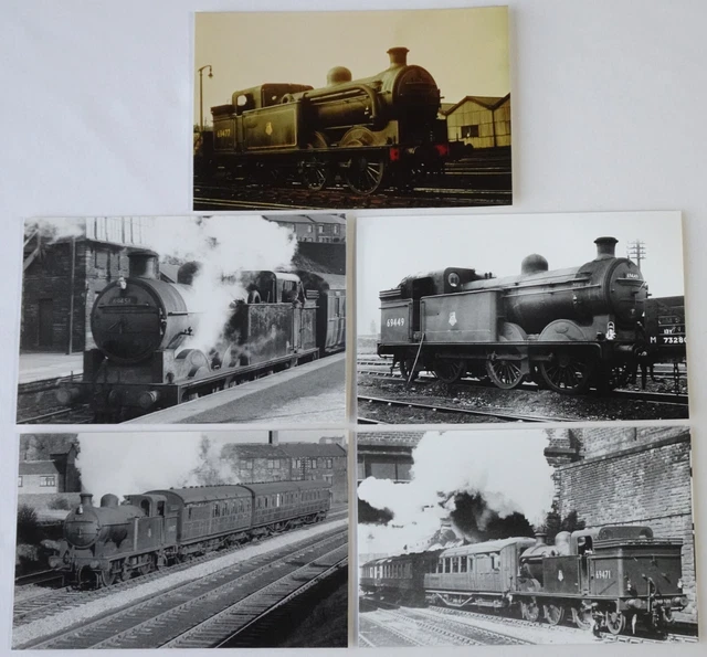 5 LNER EX GNR N1 0-6-2T Loco Photos - ex Great Northern Railway - Lot ...