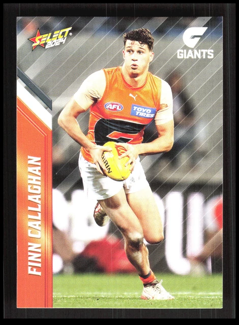 AFL 2024 SELECT GWS Giants Finn Callaghan 71 Card CB-1-4-B-10 $2.20 ...