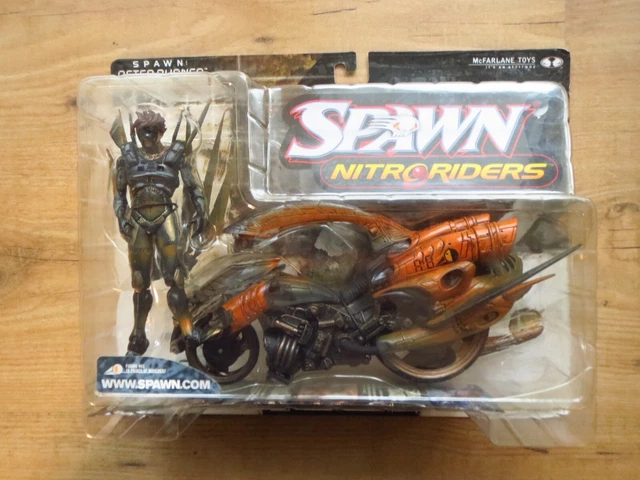 AFTER BURNER SPAWN Nitro Riders Serie 16 McFarlane Toys 1999 Action ...