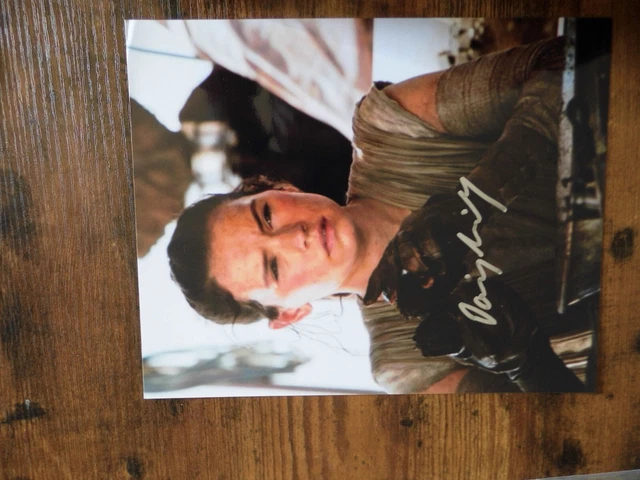 STAR WARS AUTOGRAPH Rey Daisy Riley Signed Authentics EUR 39,00 ...
