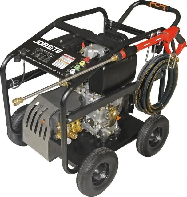 DIESEL PRESSURE WASHER 10Hp Electric Start Engine Powerfull 3600 Psi ...