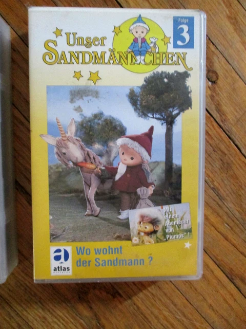 UNSER SANDMANNCHEN VHS German Wo Wohnt der Sandmann Deutsche Kids Video ...