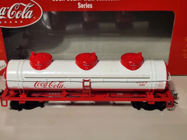 COCA-COLA HO SCALE Train 40' Triple Dome Tank Car $35.11 - PicClick CA