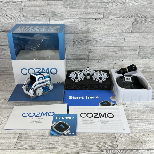 RARE ANKI COZMO Robot Limited Edition Kit Set Blue Complete $345.57 ...