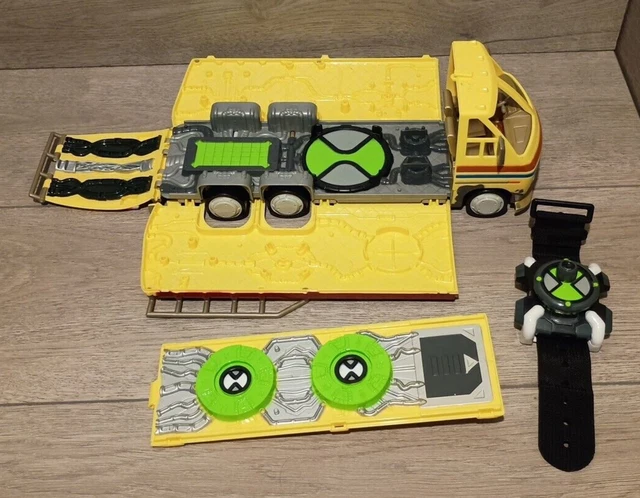BEN 10 - Alien Laboratory Rustbucket RV plus Ben 10 Omnitrix watch ...