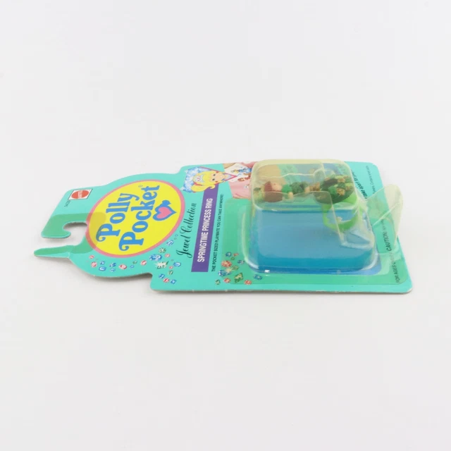 POLLY POCKET 1993 Jewel Collection Springtime Princess Ring NEW ...