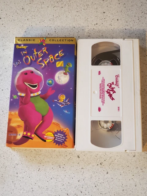 BARNEY IN OUTER Space VHS Tape Classic Collection Kids Movie £5.65 ...