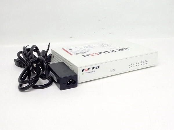 FORTINET FORTIGATE-60E (FG-60E) Firewall with AC Adapter - Initialized ...