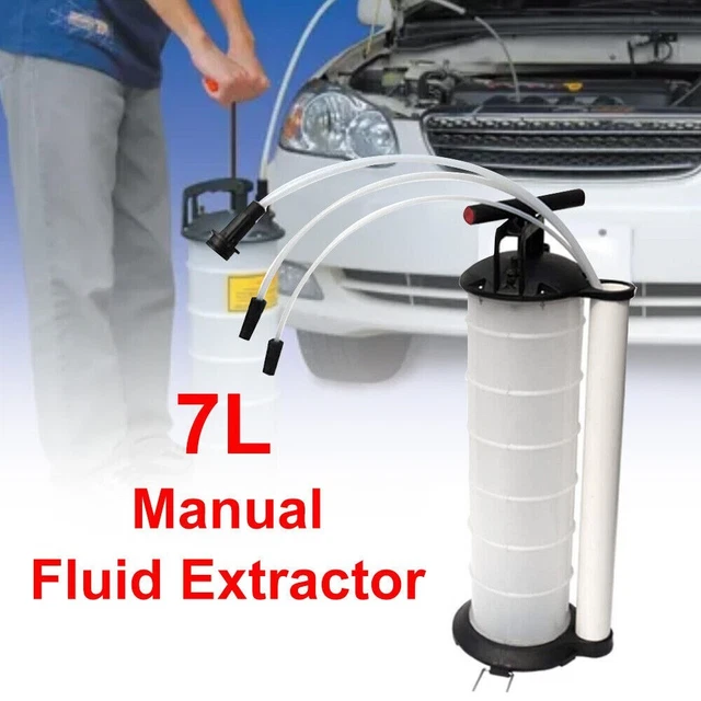 FLUID EXTRACTOR SUCTION Pump Car Diesel Fuel Engine Oil Transferq 7 ...