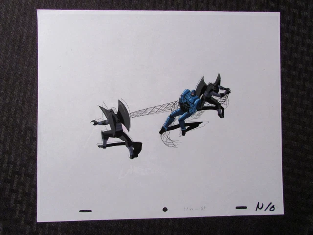 1988 ROBOCOP ALPHA Commando 12,5x10,5" Dessin Animé Cel & Dessin SP30 N ...