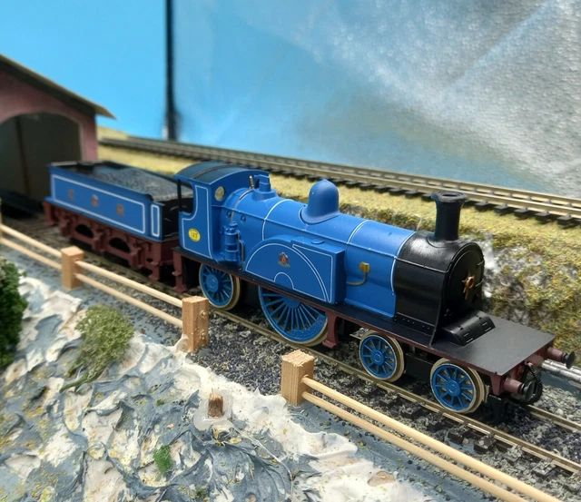 OO GAUGE 1:76 Scale Caledonian Class Steam Locomotive Train Model ...