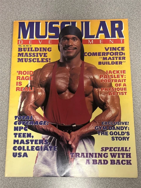 MUSCULAR DEVELOPMENT BODYBUILDING muscle fitness magazine MIKE ...
