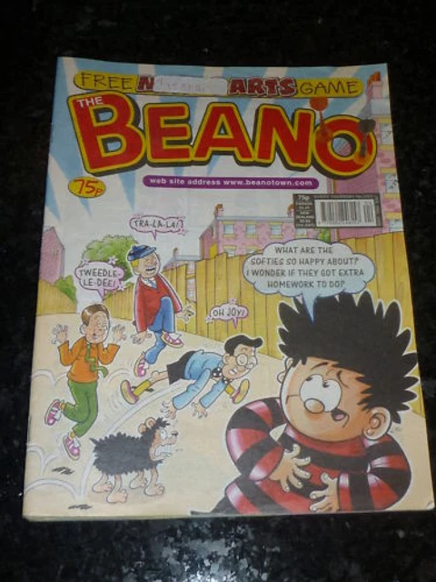 The Beano Comic Issue 3263 Date 29012005 Uk Paper Comic Eur 7 